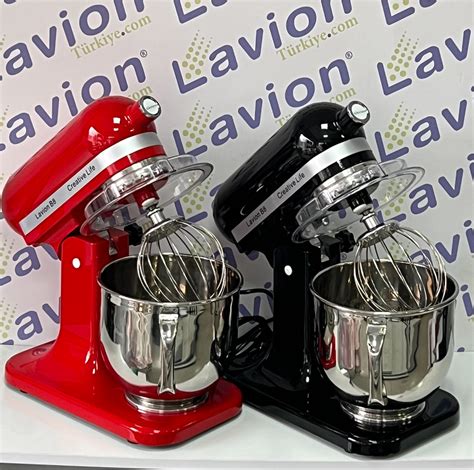 Lavion B8 8 Litre Hız Kontrollü Stand Mikser Kırmızı