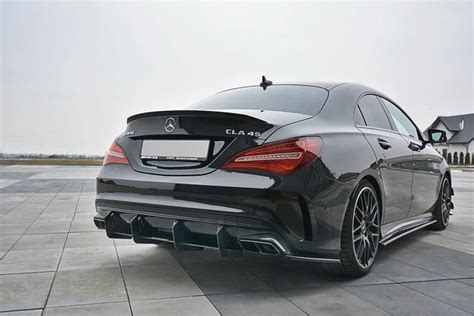 Maxton Design Rear Diffuser Mercedes Cla45 Amg C117 Facelift Dubhaus