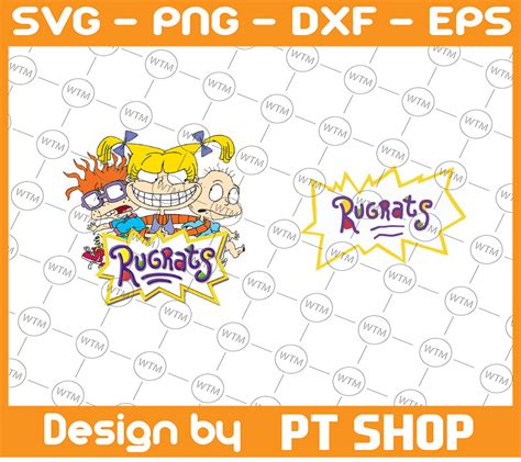 Rugrats Logo Svg Png Dxf Cricut Silhouette Cut File Ins Inspire
