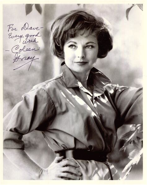 Coleen Gray Hand Signed 8x10 Photocoa Beautiful Actress To Dave Ebay