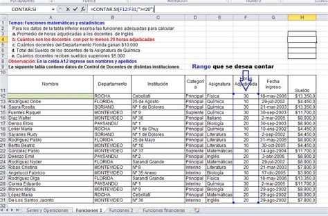 MI RINCÓN DE APRENDIZAJE APLICACIONES EN EXCEL