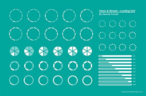Free Resource Clean And Simple Loading Gui Kit On Behance