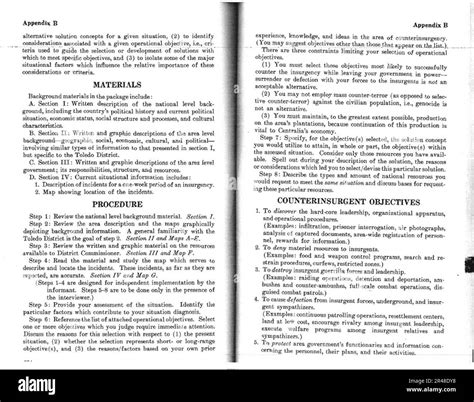 Us Army Handbook Of Counterinsurgency Guidelines For Area Commanders