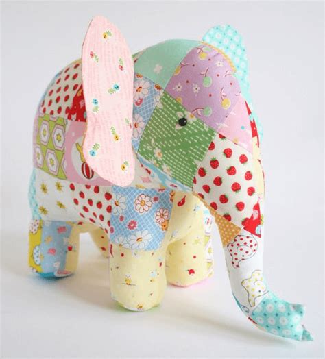 It S Just The Right Time To Make A Patchwork Elephant Quilting Cubby