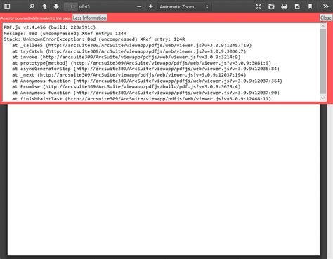 Edge Message Bad Uncompressed Xref Entry 100r · Issue 12206 · Mozillapdfjs · Github