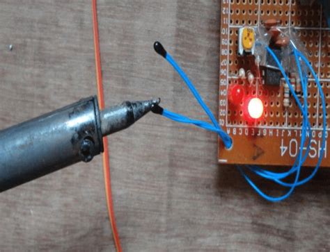 Temperature Of Sensor Is Increase Download Scientific Diagram
