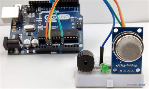 Interface Mq5 Lpg Sensor With Arduino Thingerbits