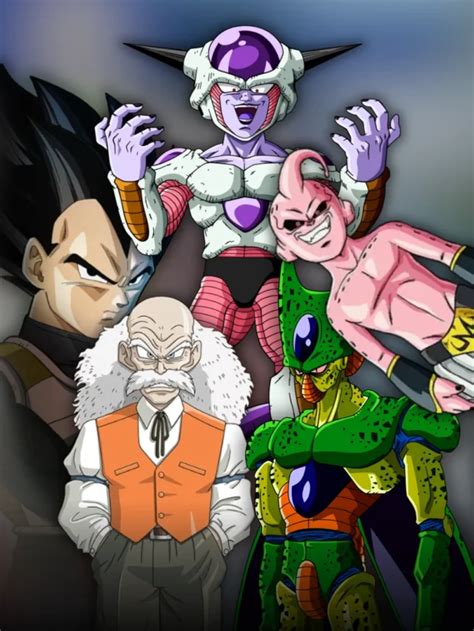 Dragon Ball Z Ranking dos 10 Maiores Vilões GameFera