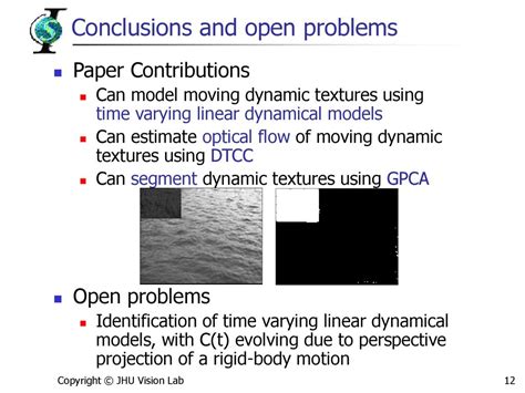 optical flow estimation and segmentation of moving dynamic textures