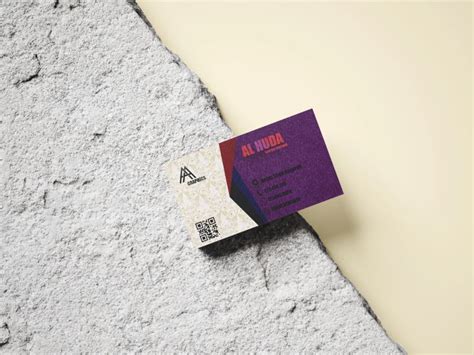 anosha malik on linkedin business card