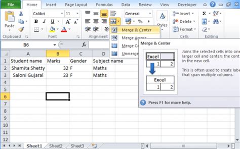 How To Merge Cells In Excel Shrink To Fit Wrap Text