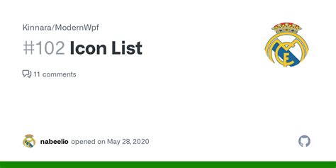 Icon List Issue Kinnara Modernwpf Github
