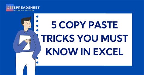 5 Copy Paste Tricks You Must Know In Excel