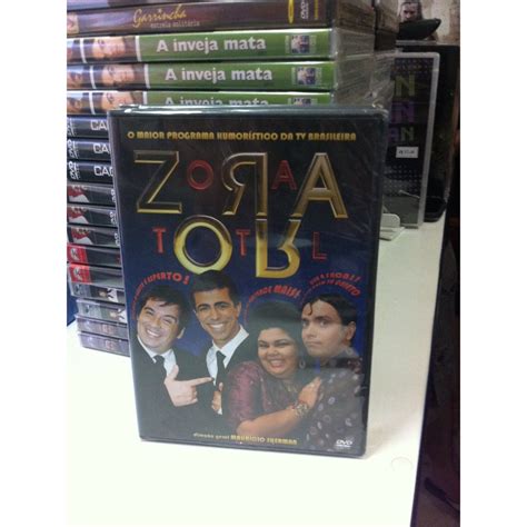 Dvd Original Zorra Total Lacrado Shopee Brasil
