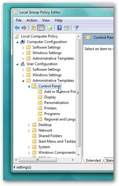 How To Disable Control Panel In Windows