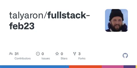 Github Talyaronfullstack Feb23