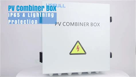 Usfull Factory Price Pv Combiner Box With 4 String Ip66 Waterproof