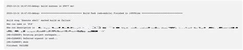 jenkins 打包成功，但任务会失败。 creator 3 x cocos中文社区