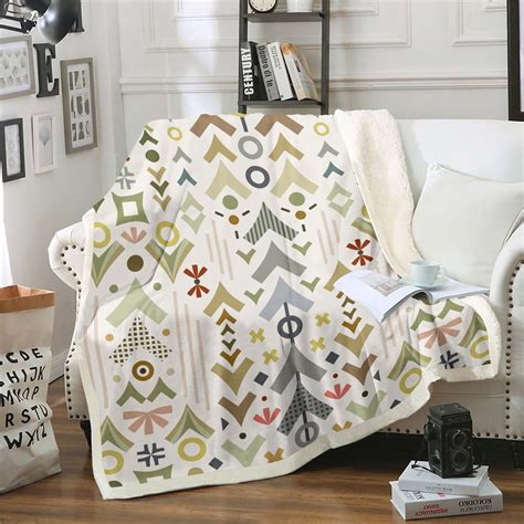 Arrow Aztec Blanket 60x80 Exotic Throw Blanketwatercolor Bohemian
