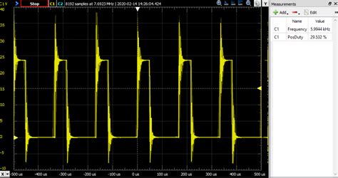 Pwm Motor Control Weird Voltage Ringing Issue Electrical