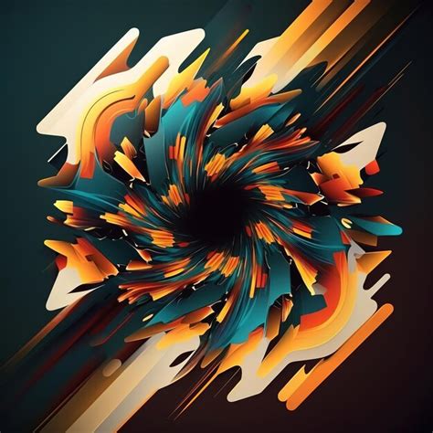 Premium Ai Image Abstract Background With Dynamic Effect For Banner Flyer And Poster 3d Vector