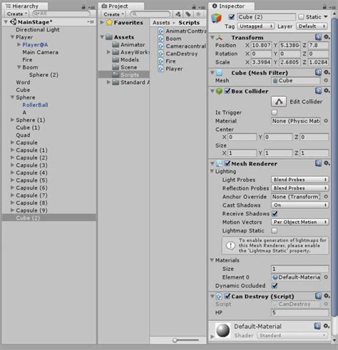 問題如何讓子彈跟她碰到的物體破壞掉 Unity3D 遊戲引擎 哈啦板 巴哈姆特