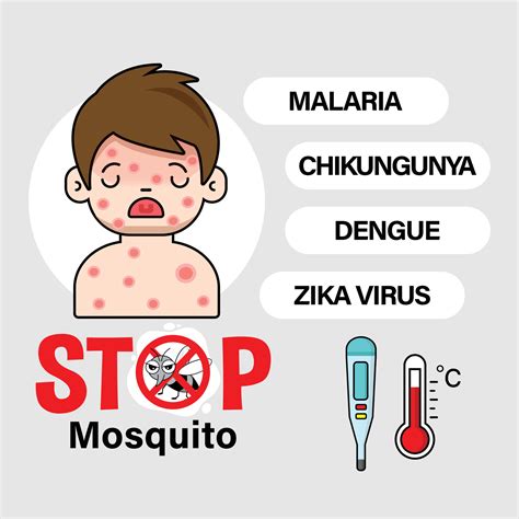 Stop Mosquitos Warning Sign Infographic 27959834 Vector Art At Vecteezy