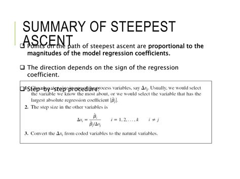Response Surface Methodology Pptx Physics Science