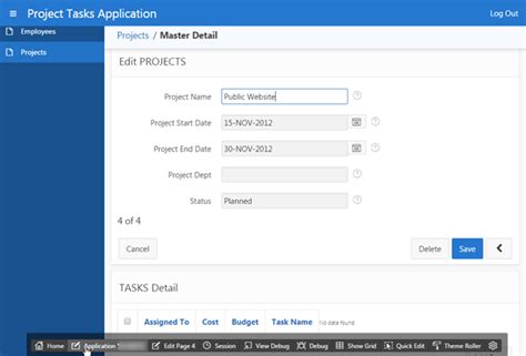 Master Detail Form In Apex 51 Oracle Forums