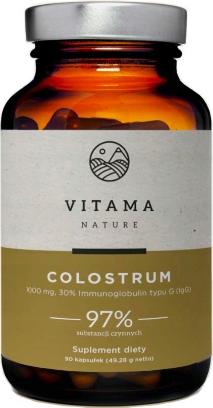 COLOSTRUM KOLOSTRUM 90 KAPSUŁEK VITAMA NATURE SUPLEMENT DIETY ...