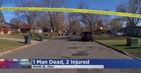 1 Dead 2 Seriously Injured In Stabbing Shooting Cbs Minnesota