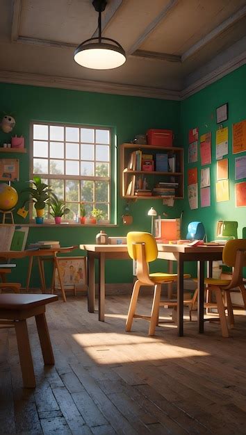 Creative Learning Spaces Premium Ai Generated Image