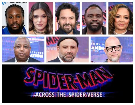 Spider Man Across The Spider Verse Cast Interviews —