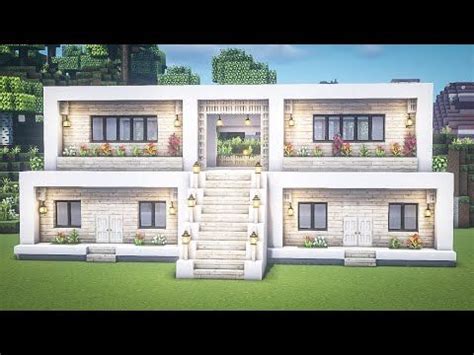 Minecraft How To Build A Large Modern House Tutorial 304 YouTube