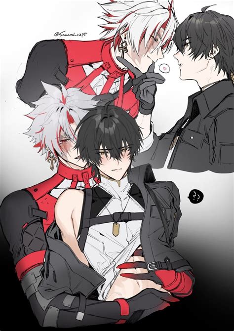 Rover Male Rover And Scar Wuthering Waves Drawn By Sonomi Danbooru