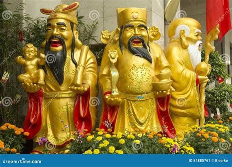 Three Wise Chinese Men Stock Image Image Of Asia Chinese