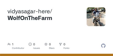 Github Vidyasagar Here Wolfonthefarm