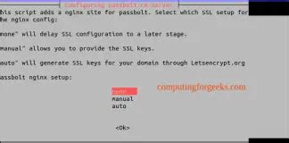 Configure Passbolt Password Manager On Linux ComputingForGeeks