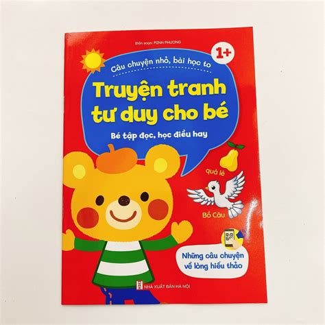 Mua Sách Combo Truyện Tranh Tư Duy Cho Bé Bé Tập Đọc Học Điều Hay 8