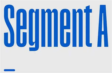Segment A Font Dafonthub