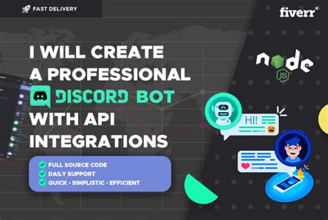 Create A Professional Discord Bot With Api Integrations By Codinggarden