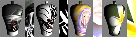 Results Of Texturing Over Curved Surfaces With Vector Regression Functions Download