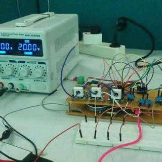A Photo Of Voltage Sensor Verification Experiment B Photo Of Download Scientific Diagram