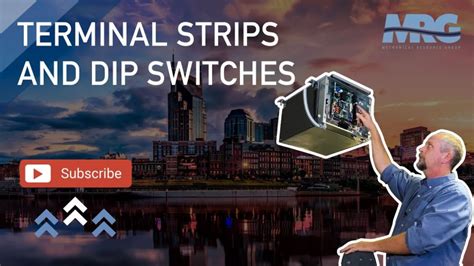 How To Set Up Daikin Vrv Branch Selector Box Terminal Strips And Dip