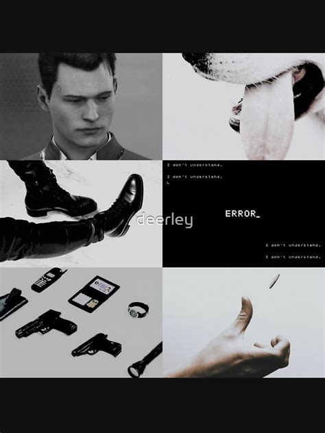 Connor Aesthetic T Shirt For Sale By Deerley Redbubble Detroit T