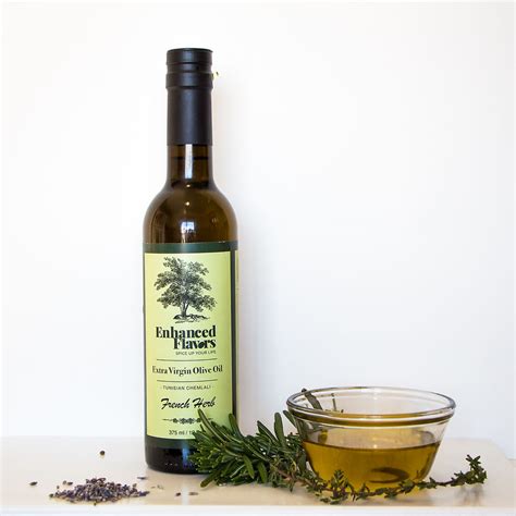 French Herb Extra Virgin Olive Oil Enhanced Flavors