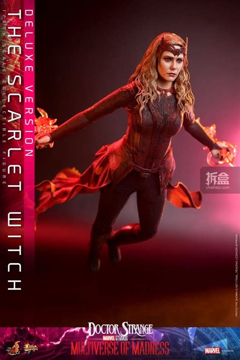 Hottoys 漫威宇宙 奇异博士2 绯红女巫 旺达 16可动人偶 拆盒