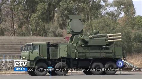 Historia y tecnología militar Sistema de defensa antiaérea Pantsir S en Etiopía