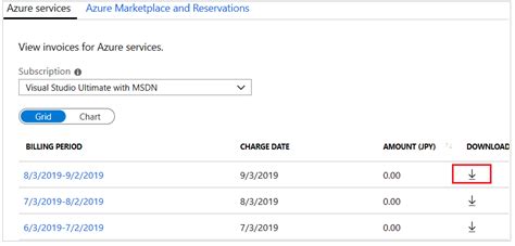 Download Azure Billing Invoice Microsoft Cost Management Microsoft