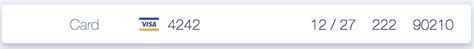 Php Can You Mask Card Number In Stripe Stack Overflow
